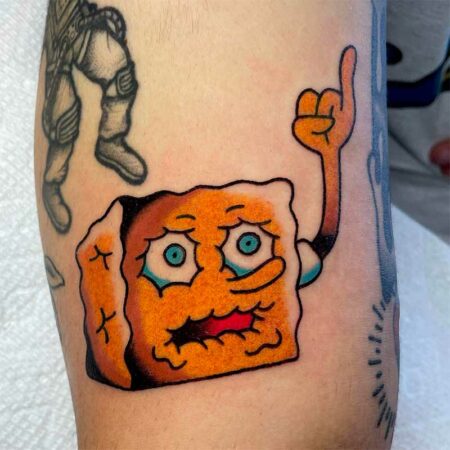 50+ Cartoon Tattoo Designs and Inspirations from Your Childhood