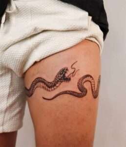 Thigh Tattoo Inspiration: From Subtle Elegance to Bold Statements