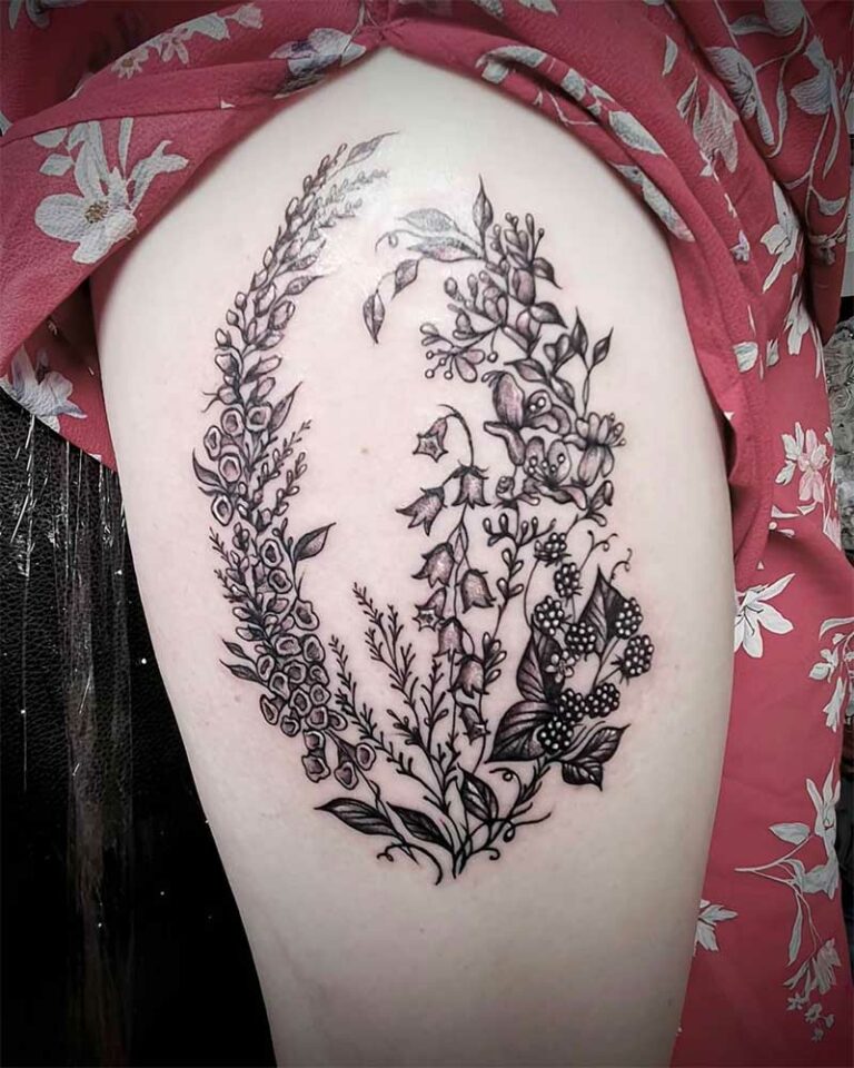 Thigh Tattoo Inspiration: From Subtle Elegance to Bold Statements